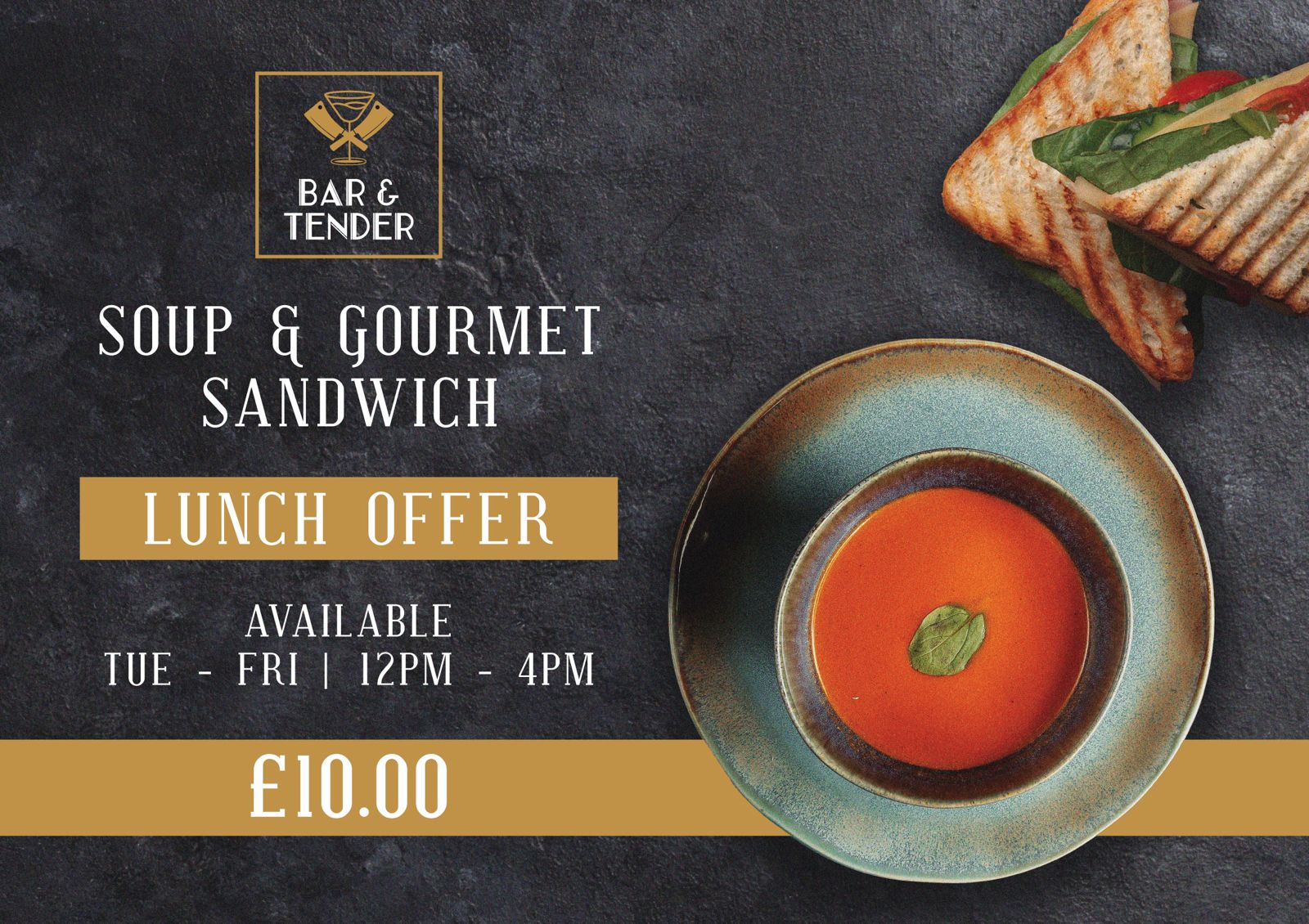 Our Menus - Bar & Tender Glasgow